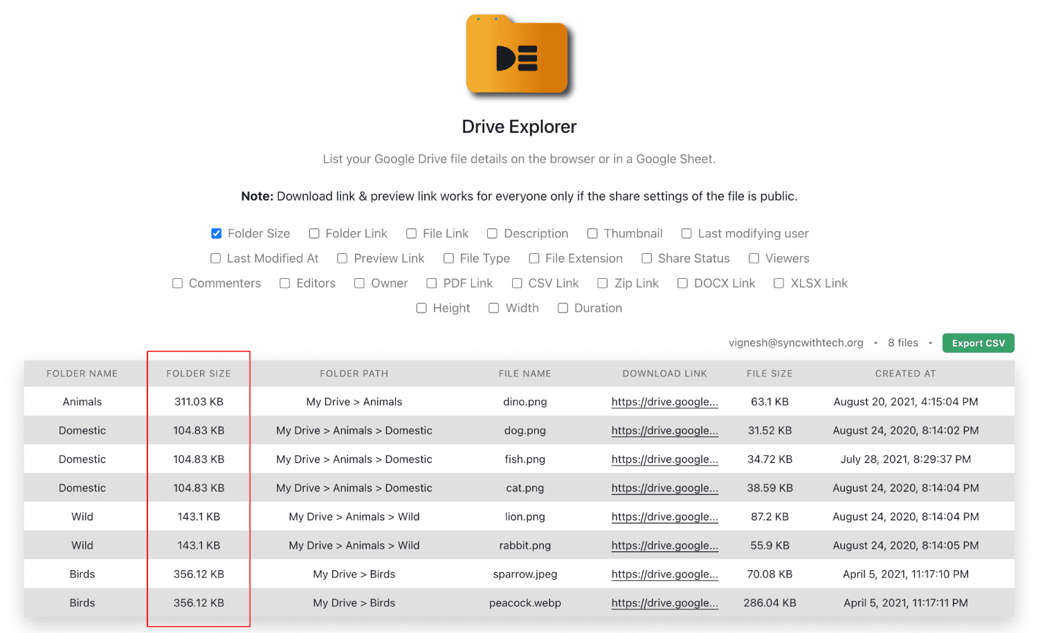 How To Check The Size Of Google Drive Folders